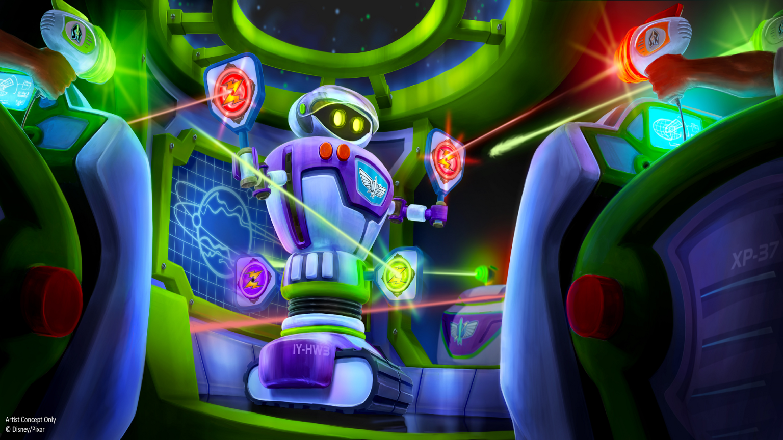 Store Endringer for «Buzz Lightyear Space Ranger Spin» i Magic Kingdom ...